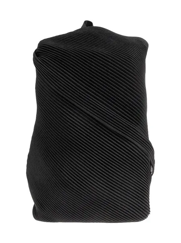 Issey Miyake Pleated Backpack - Black