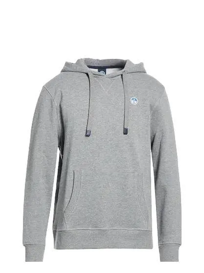 NORTH SAILS Hooded Sweatshirt With Logo - Grey