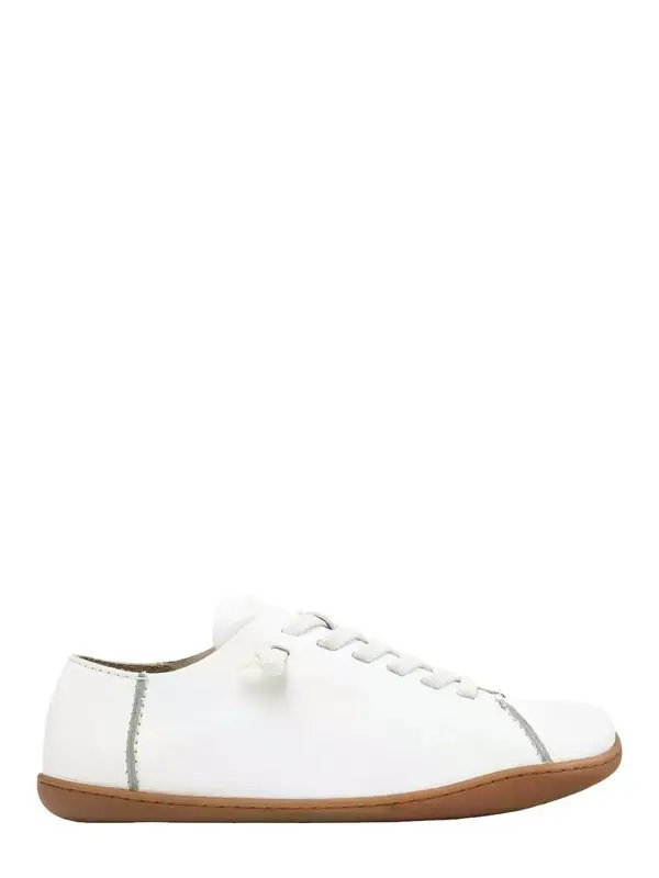 Camper Leather Lace-up Sneakers - White
