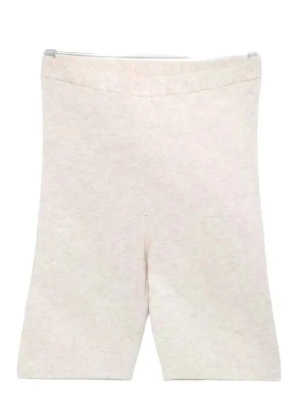 Eric Bompard Elasticated Waist Cashmere Shorts - Neutrals