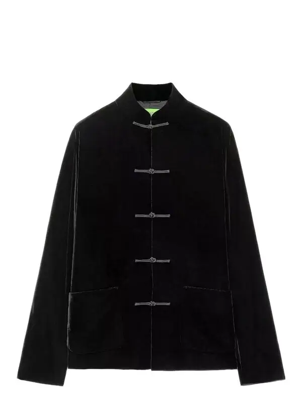 Shanghai Tang Mandarin-collar Jacket - Black