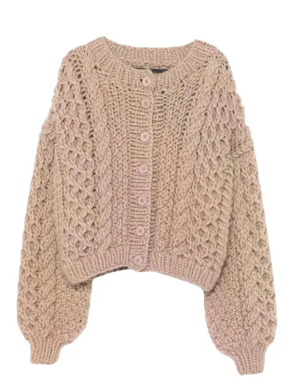 MR MITTENS Honey Cardigan - Brown