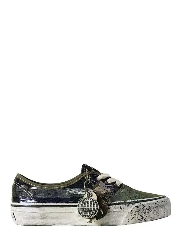 VANS Authentic Low Top Sneakers - Green