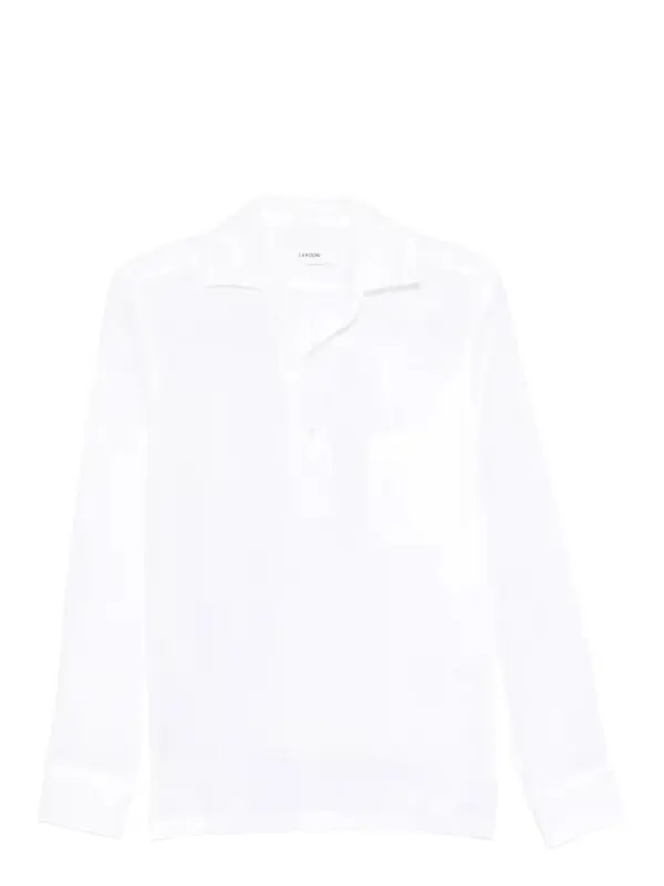 LARDINI Pocket Shirt - White