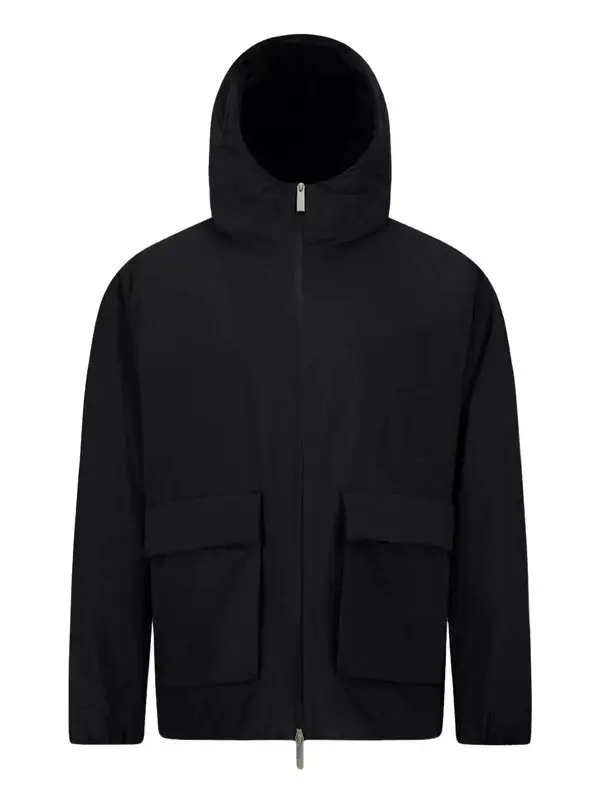 Herno Hooded Padded Jacket - Black