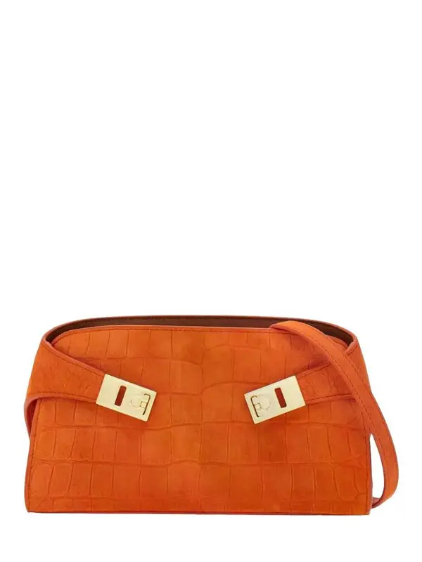 FERRAGAMO Hug Mini Crossbody Bag - Orange