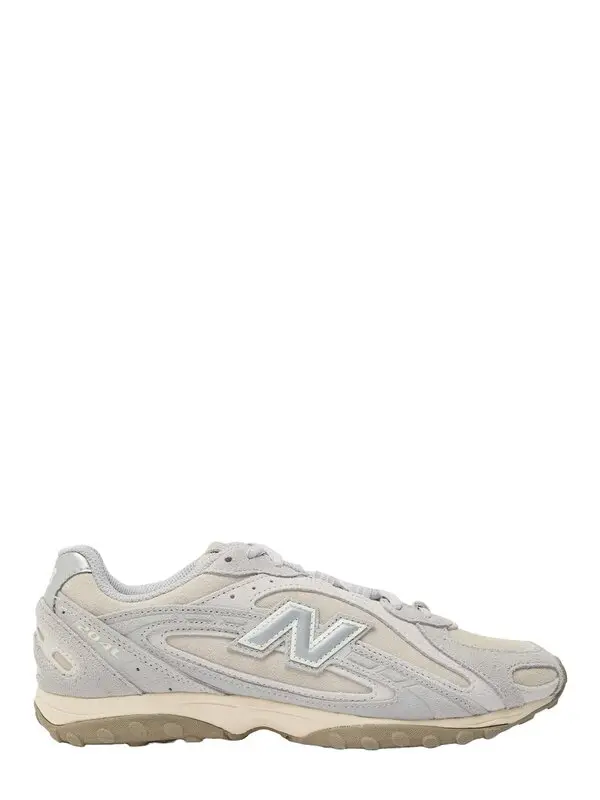 NEW BALANCE 204l Panelled Suede Sneakers - Grey