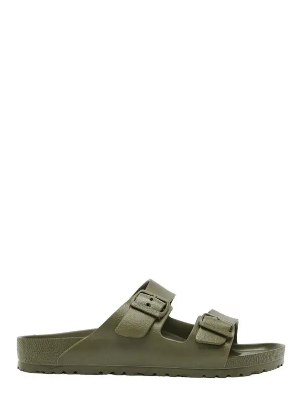 BIRKENSTOCK Arizona Eva Sliders - Khaki