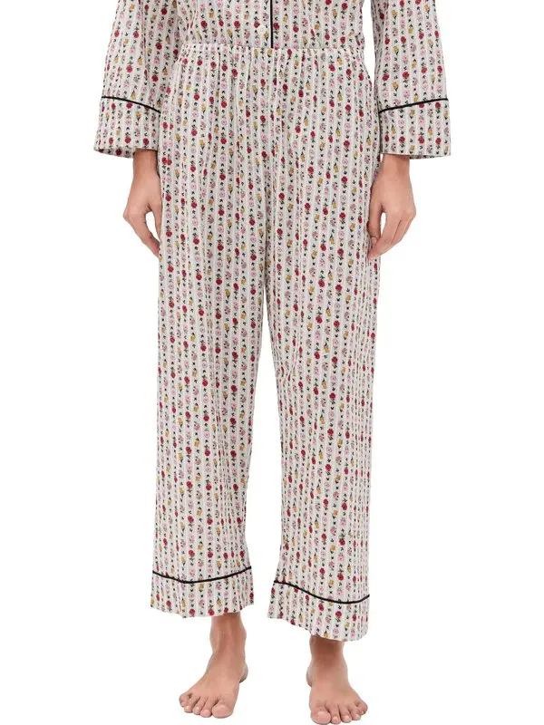 The Great. The Easy Sleep Pants - Ribbon Floral