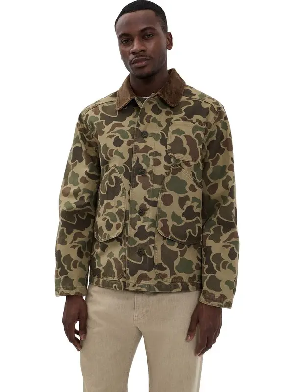 Filson Canvas Outfitter Jacket - Tundra Shrub Camo