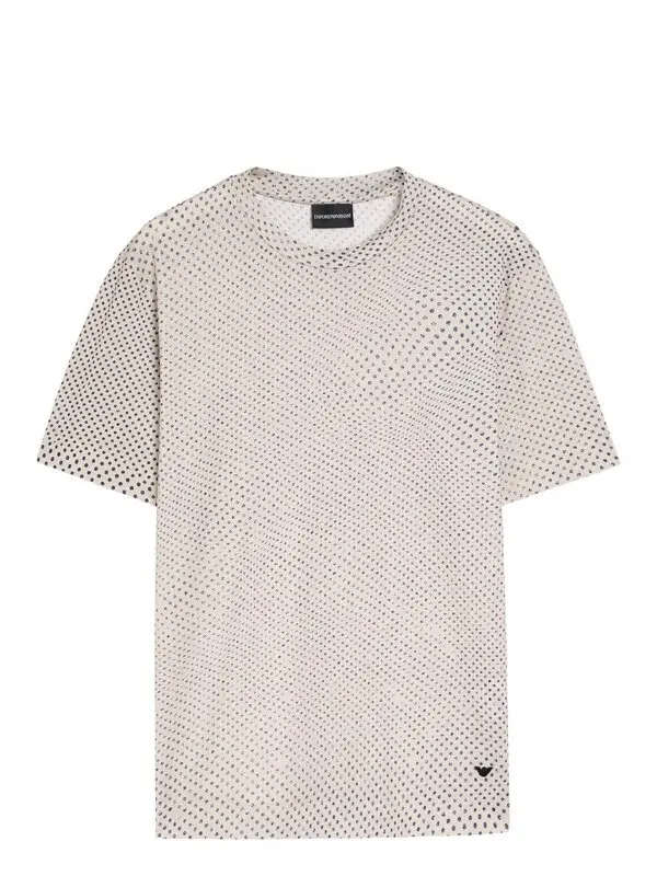 Emporio Armani Printed Jersey T-shirt - White