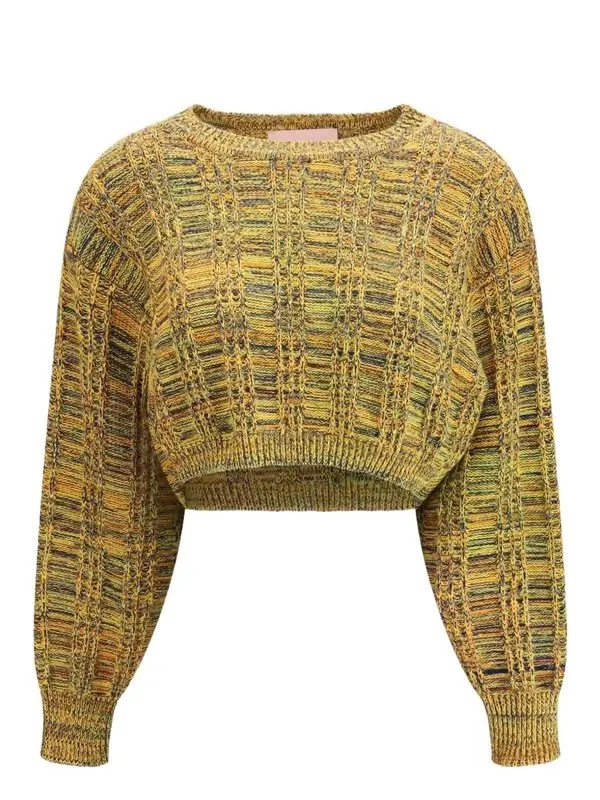 KRISTINA TI Melania Pullover - Yellow