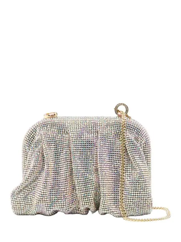 Benedetta Bruzziches Crystal Embellished Clutch - Silver