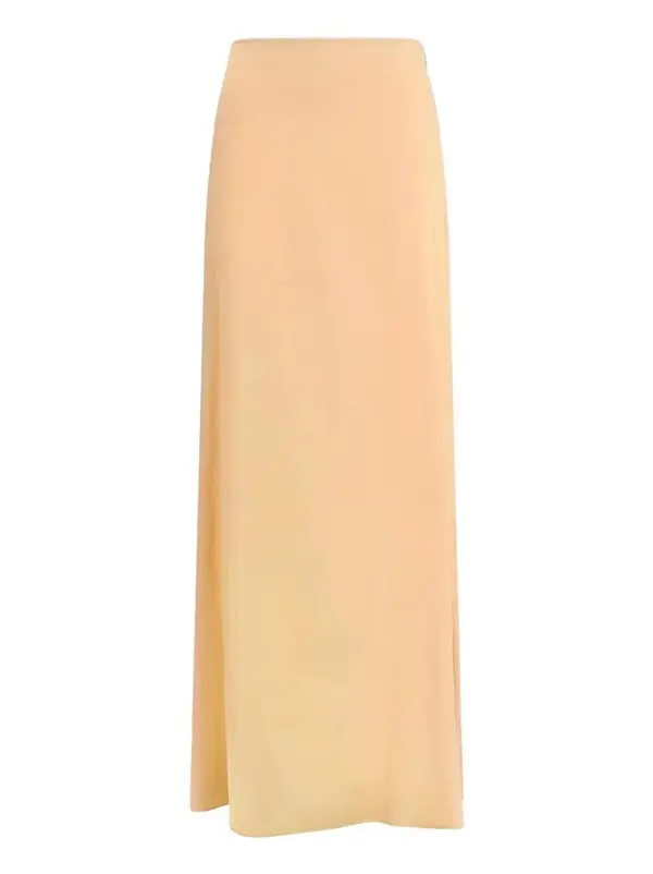 KRISTINA TI Maxi Straight Skirt - Neutrals
