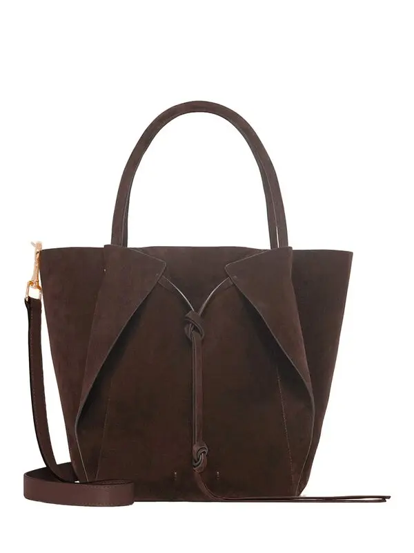 Gabriela Hearst Small Marija Tote Bag - Chocolate