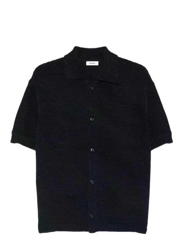 Sandro Button-fastening Shirt - Blue