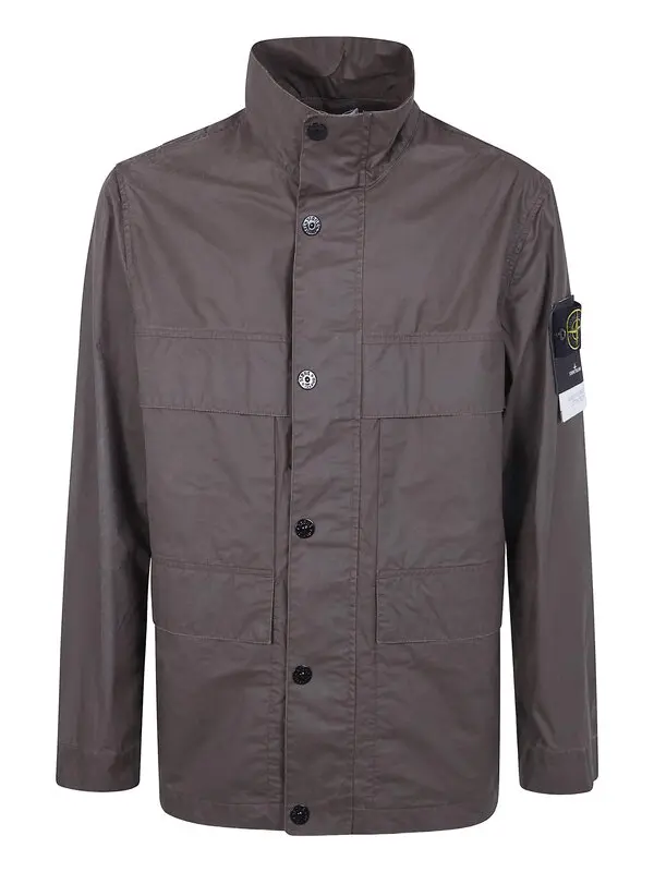 Stone Island Field" Jacket - Brown