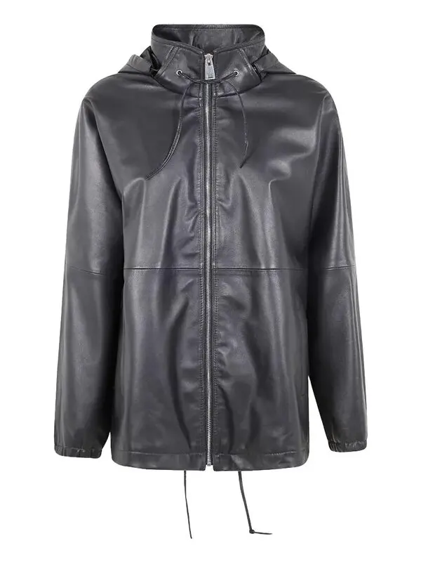 Liviana Conti Jerome Leather Jacket - Black