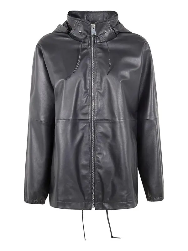 Liviana Conti Jerome Leather Jacket - Black