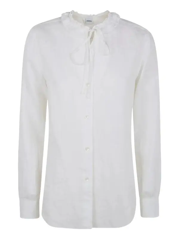 Aspesi Classic Linen Shirt - White