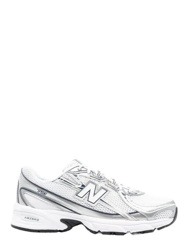 NEW BALANCE Synthetic Mesh Lifestyle Sneakers - White