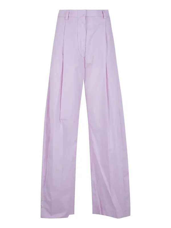 THELATEST Popeline Fermo Trousers - Pink