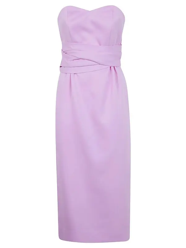 Essentiel Antwerp Juror Bustier Dress - Pink