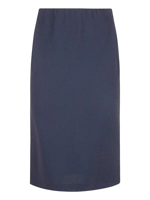 Seventy Bistretch Midi Skirt - Blue