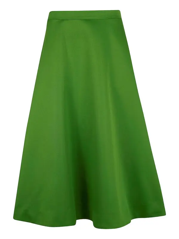 Essentiel Antwerp Over-the-knee Skirt - Green