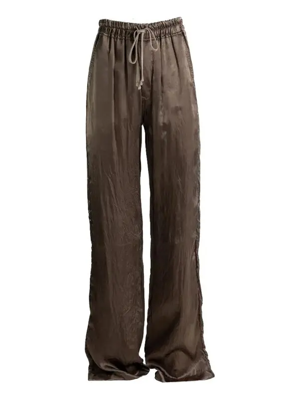 Rick Owens Dietrich Drawstring Trousers - Gray
