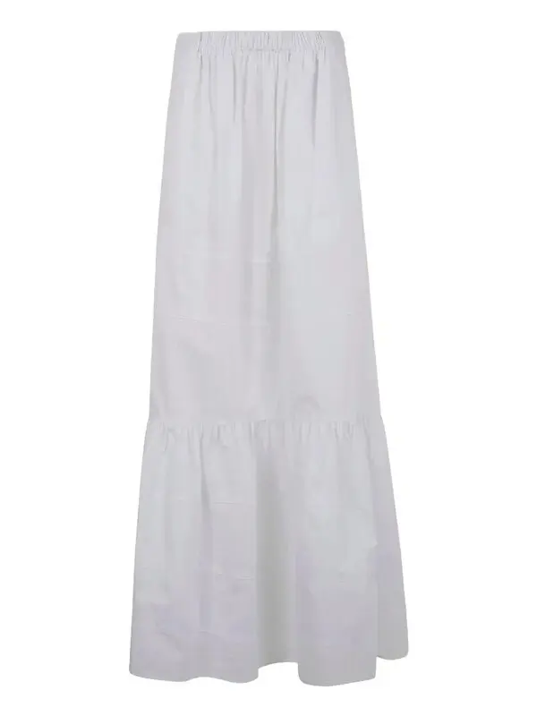 Mantū Midi Skirt - White