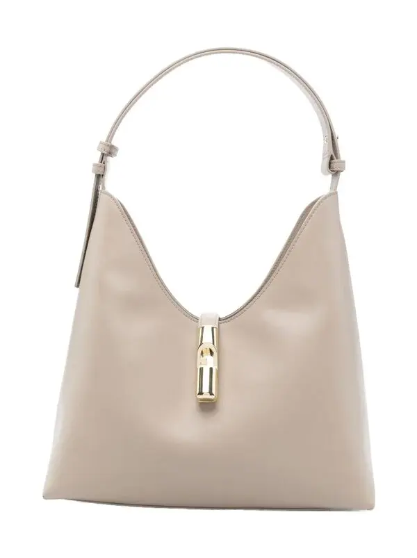 Furla Goccia Sidney Medium Hobo Bag - Beige