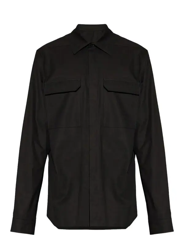 Rick Owens Work" Shirt - Black