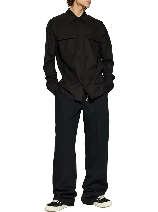 Rick Owens Work" Shirt - Black