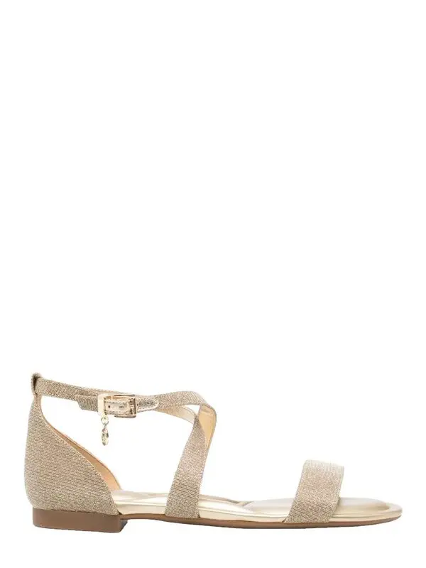 Michael Kors Alexa Flex Flat Sandal - Metallic