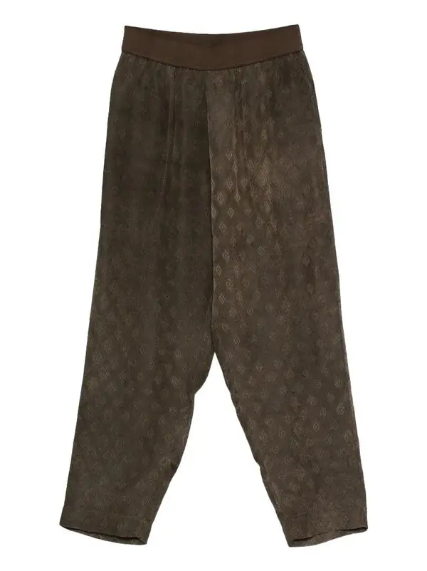 UMA WANG Palmer Pants - Brown