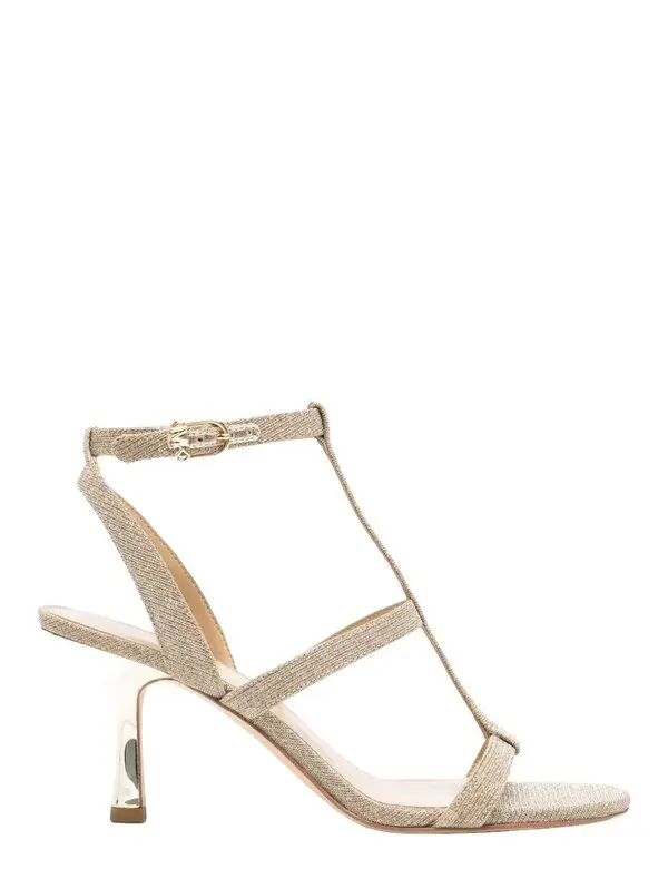 Michael Kors Nara Mid Heel Sandal - Metallic