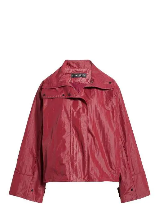 Lioness Shoreline Windbreaker Jacket - Cherry