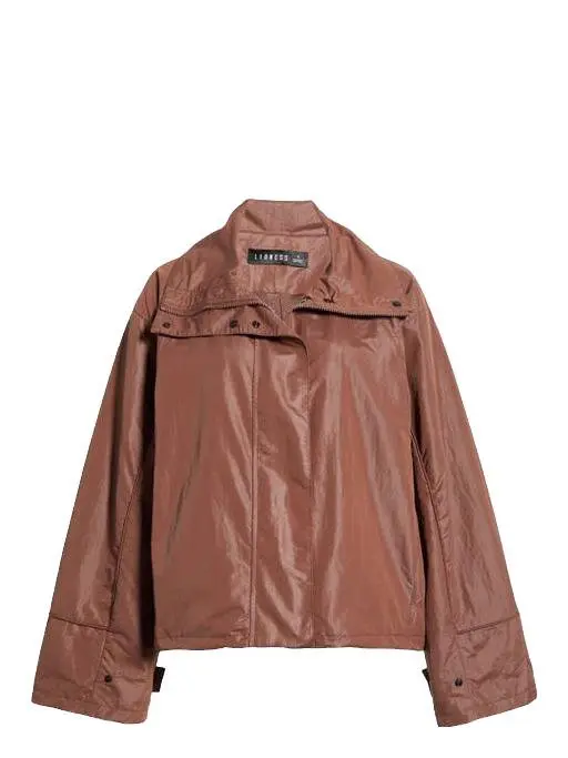 Lioness Shoreline Windbreaker Jacket - Chocolate