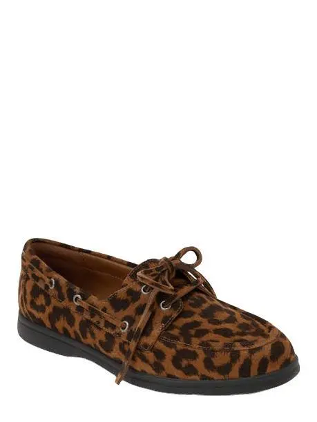 REISS Lola Boat Shoe - Animal