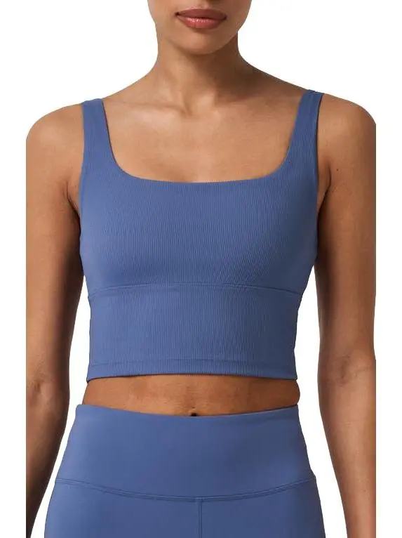 Travis Mathew Moveknit Rib Tank - Moonlight Blue