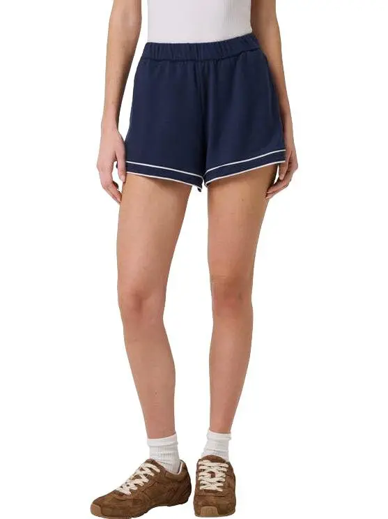 Travis Mathew Terry Varsity Shorts - Navy Blazer