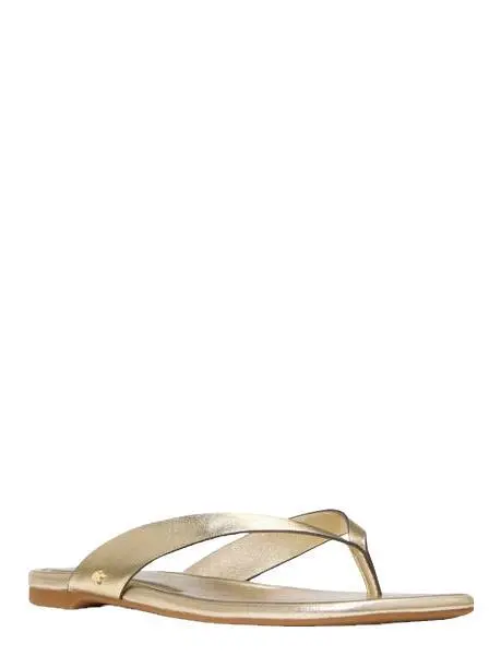 Kate Spade New York Sandie Flip Flop - Pale Gold