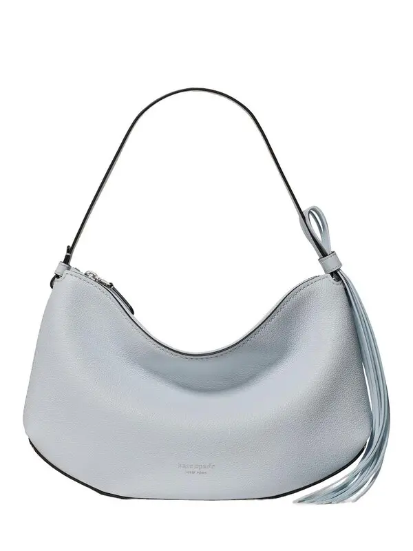 Kate Spade New York Loop Pebble Leather Shoulder Bag - Pale Sapphirine