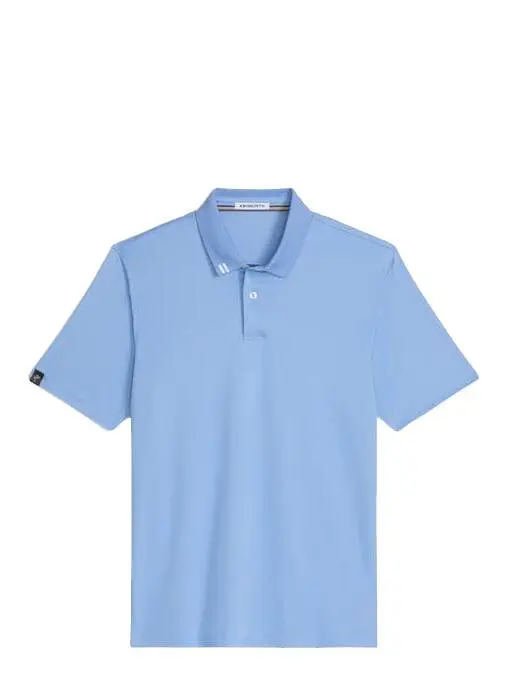 ASHWORTH GOLF 2bar Solid Polo - Chambray