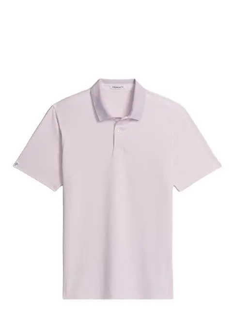ASHWORTH GOLF 2bar Solid Polo - Lavender Fog