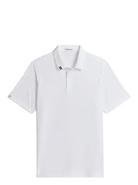 ASHWORTH GOLF 2bar Solid Polo - White