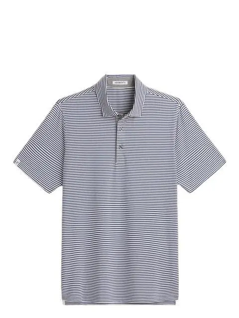 ASHWORTH GOLF Fairway Polo - Oceana/lunar