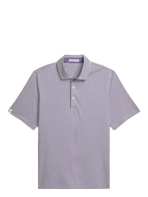ASHWORTH GOLF Fairway Polo - Violet/bone