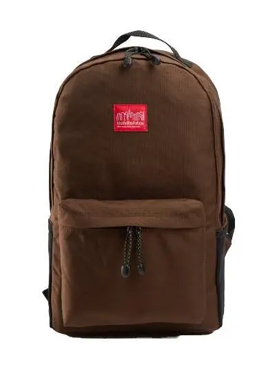 MANHATTAN PORTAGE Knickerbocker Backpack - Dark Brown